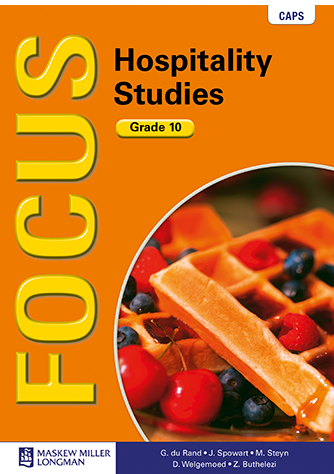 Focus Hospitality Studies Grade 10 - 9780636127005 - Caxton Books