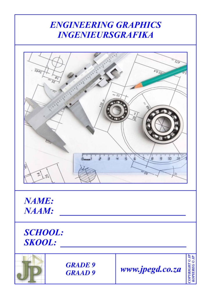 Engineering Graphics & Design G9 WB (JPEGD) 9780639956824 - Caxton Books