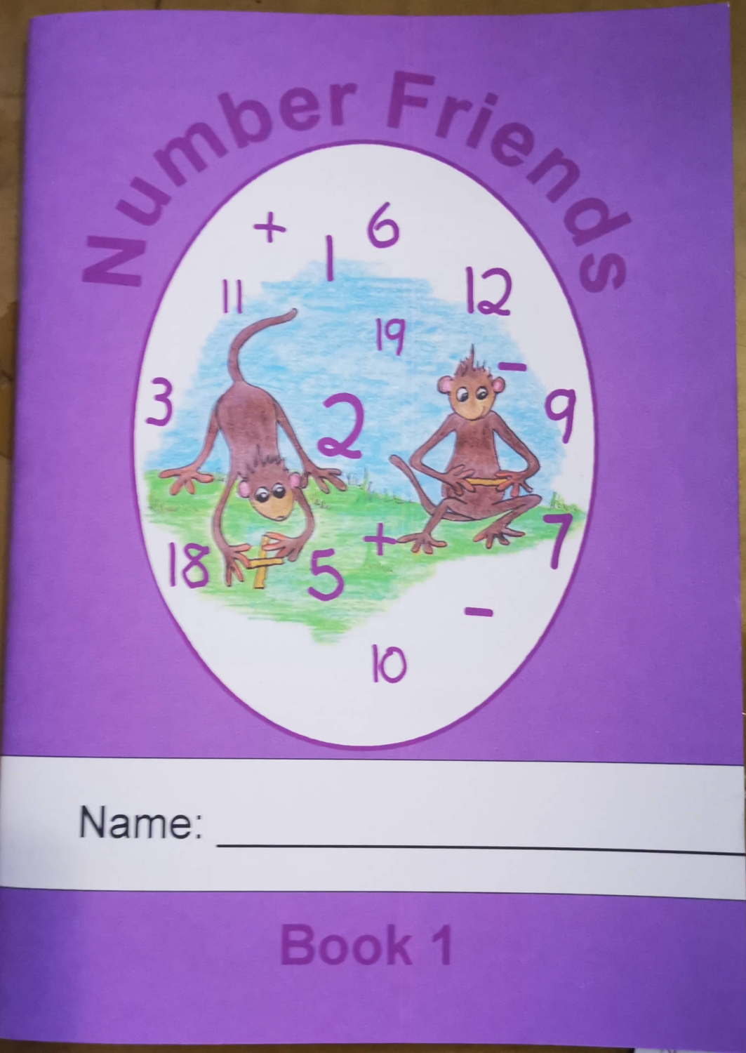 Number Friends Workbook 1 9781869264536 - Caxton Books