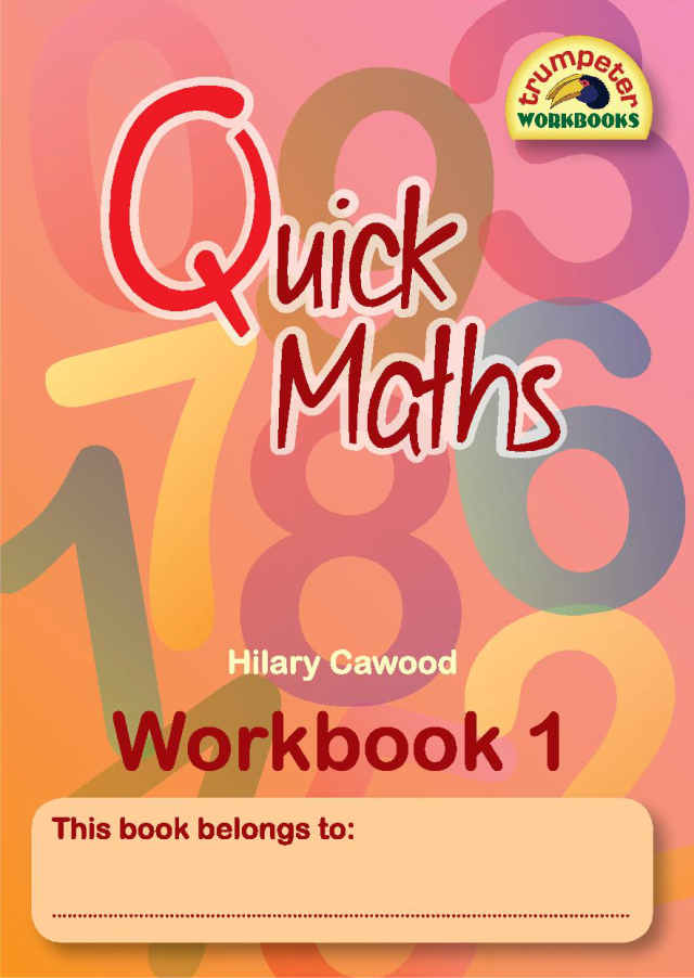 Quick Maths Workbook 1 Grade 1 - 9781920008949 - Caxton Books