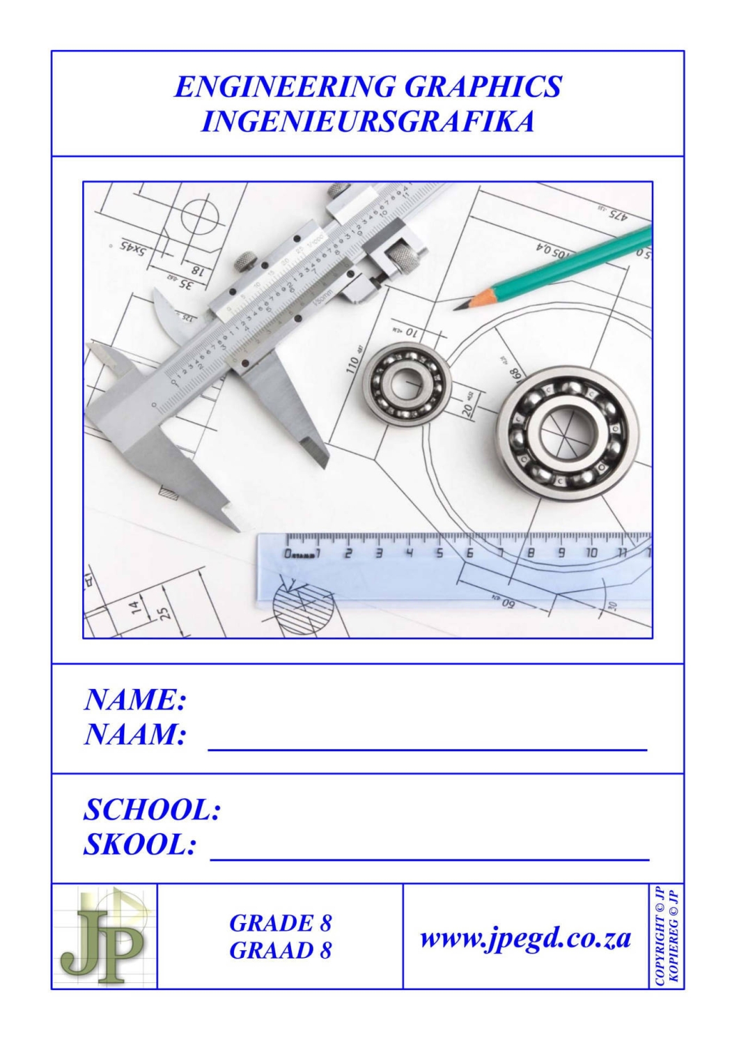 Engineering Graphics & Design G8 WB (JPEGD) 9780639956800 - Caxton Books