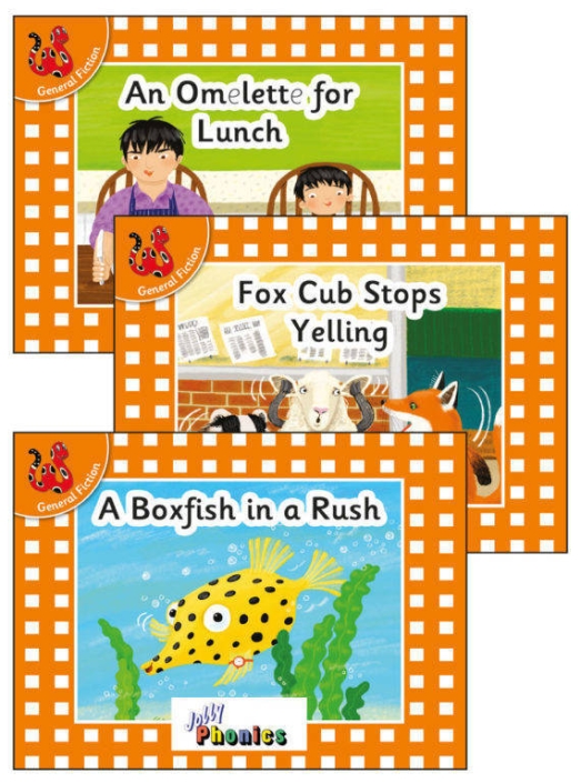 Jolly Phonics Orange Readers Set 6 (Pack of 3) 9781844145799 - Caxton Books