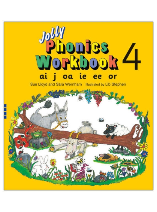 Jolly Phonics WorkBk 4 9781870946544 - Caxton Books