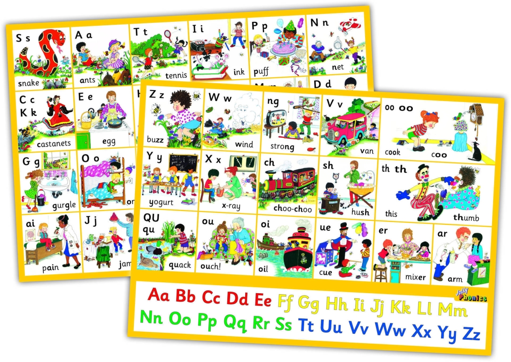 Jolly Phonics Picture Flash Cards 9781844144334 - Caxton Books