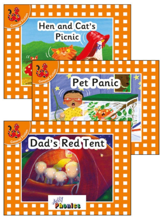 Jolly Phonics Orange Readers Set 2 (Pack of 3) 9781844145751 - Caxton Books
