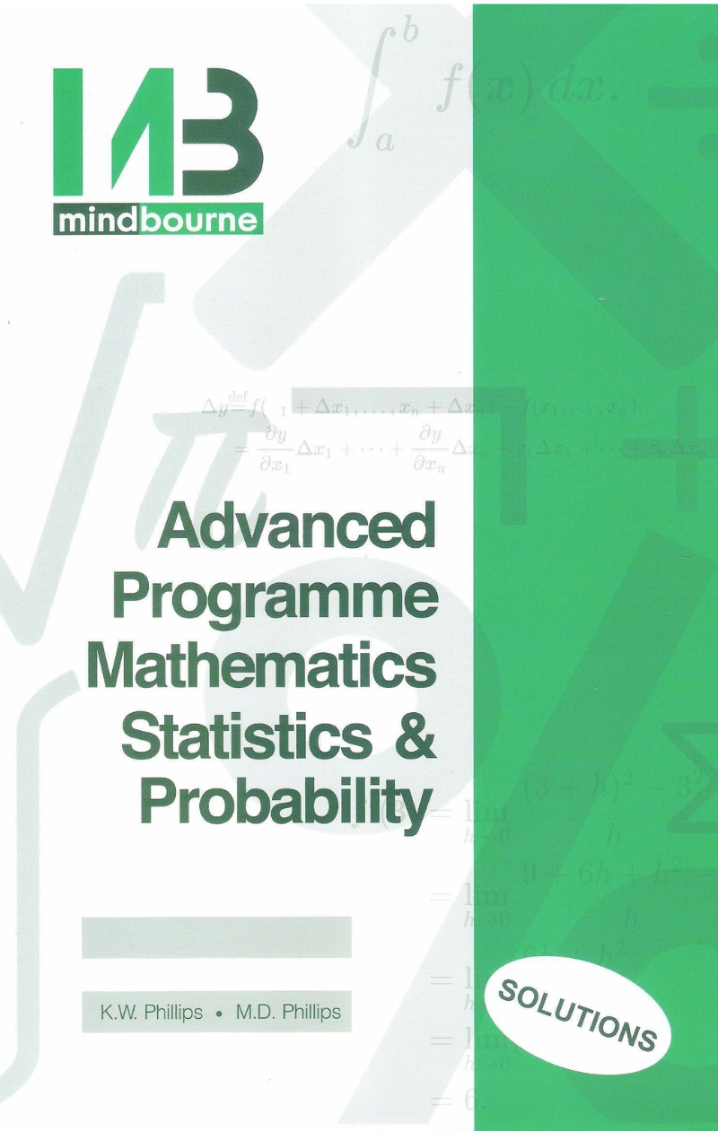 Advanced Programme G10-12 Maths Paper2 Statistics 9780994722355 ...