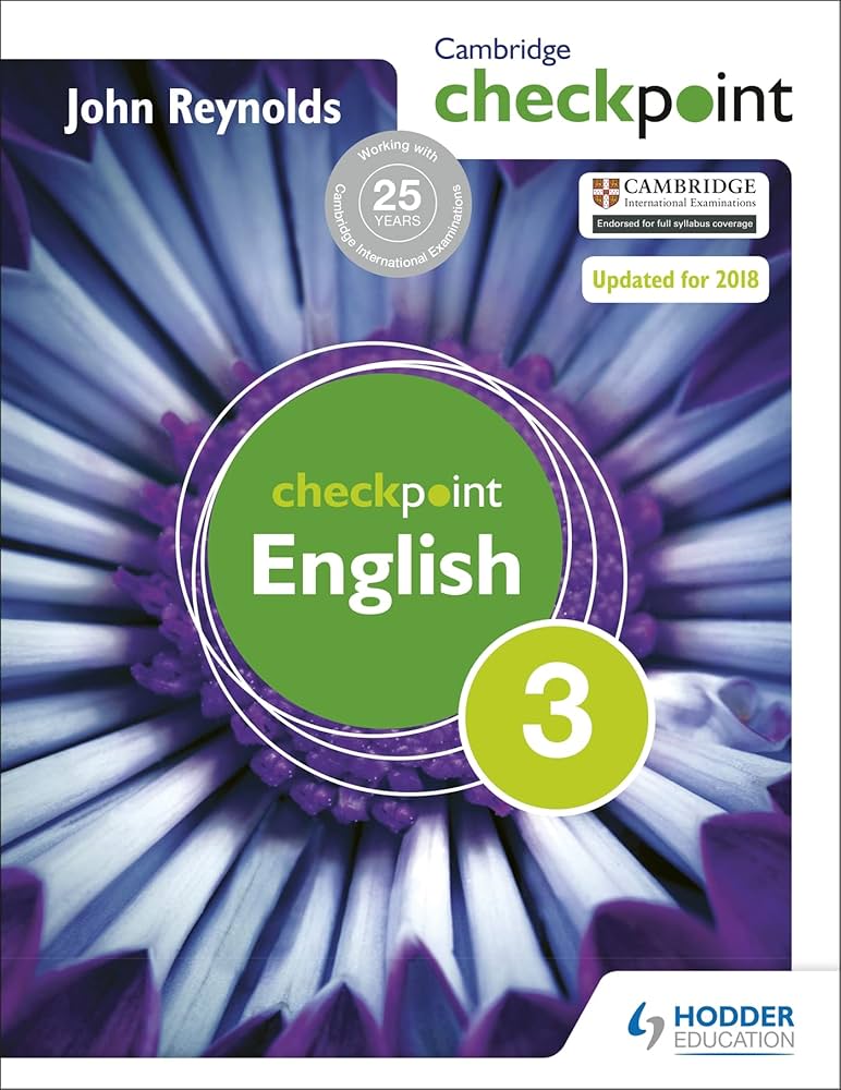 Checkpoint English 3 LB 9781444143874 - Caxton Books