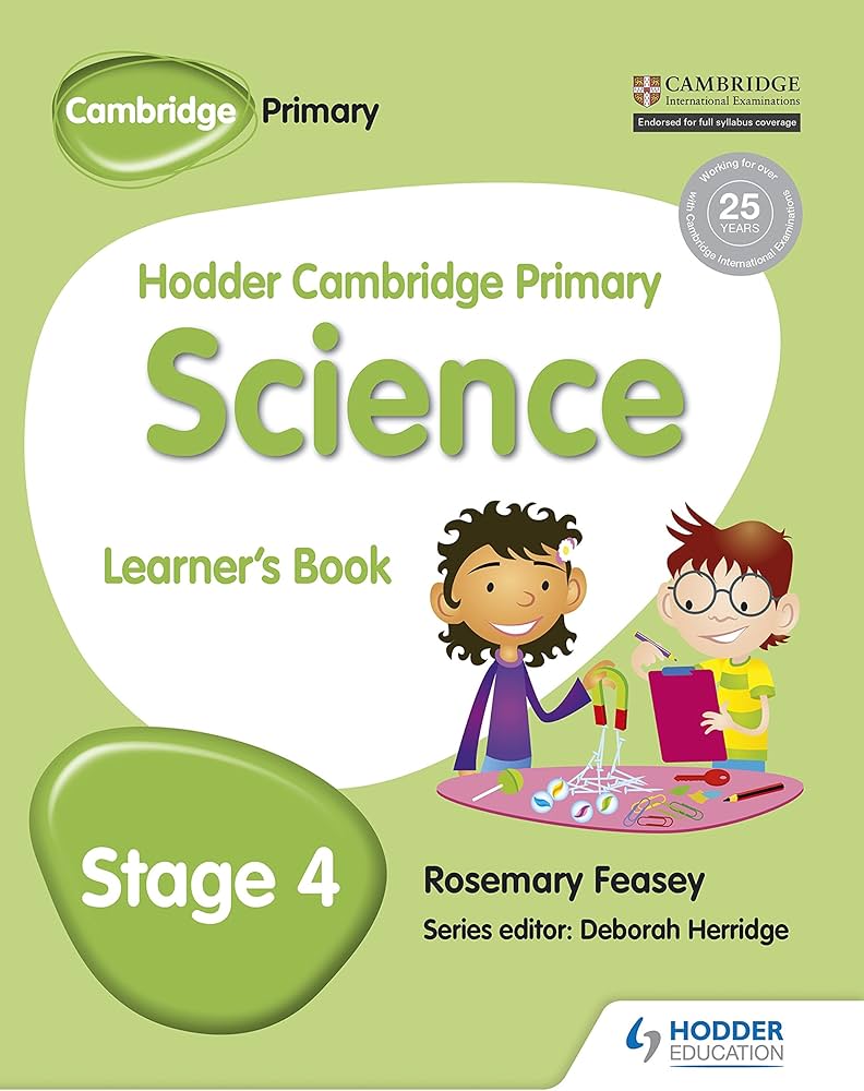 Hodder Cambridge Primary Science LB Stage 4 9781471884023 - Caxton Books