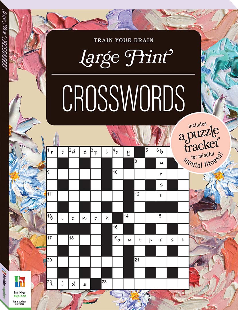 Large Print Crosswords - 9781488945670 - Caxton Books