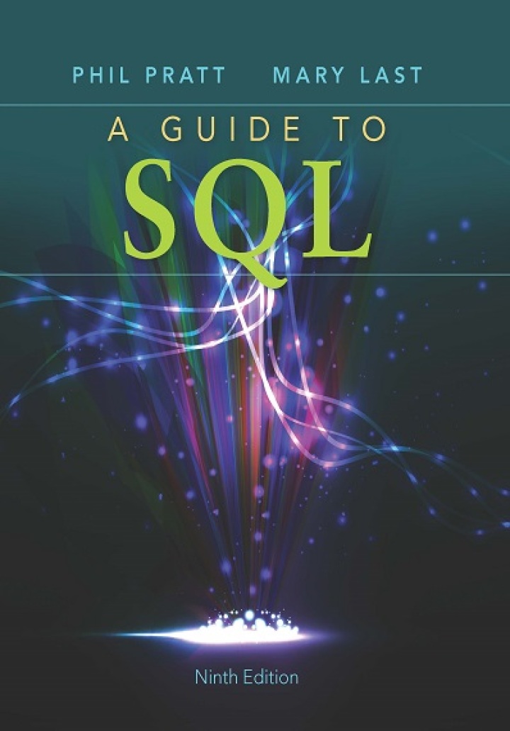 Guide to SQL 9781111527273 - Caxton Books